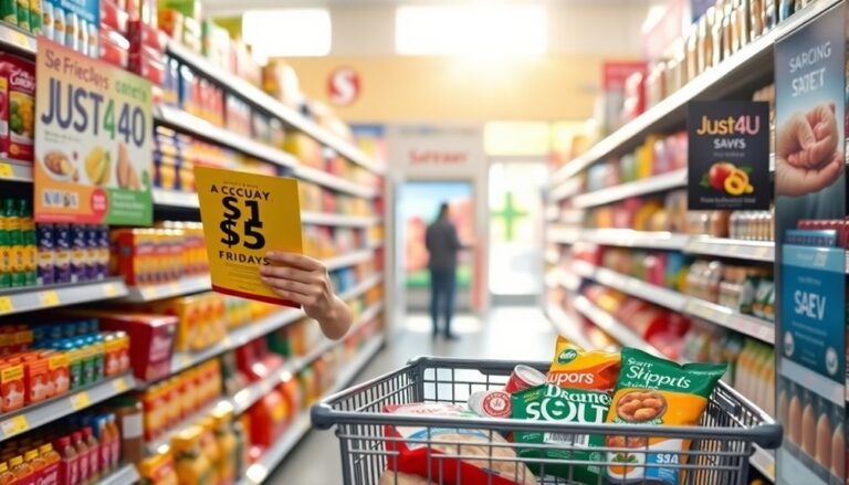 How to Save With Safeway $5 Fridays and Just4u Digital Coupons - Frugal ...